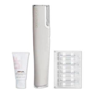 DERMAFLASH Luxe+ Advanced Sonic Dermaplaning + Peach Fuzz Removal - Stone