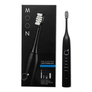 MOON The Electric Toothbrush 5 Sonic Modes - Black