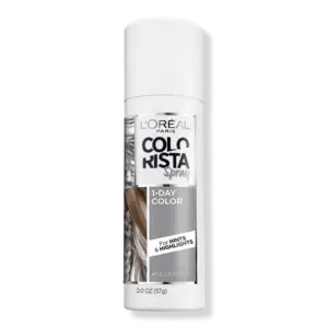 L'OREAL PARIS  Colorista Hair Makeup Temporary 1-day Spray Silver