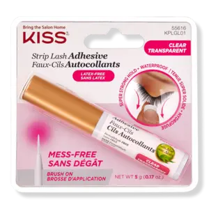 Kiss Strip Lash Brush On Adhesive - Clear