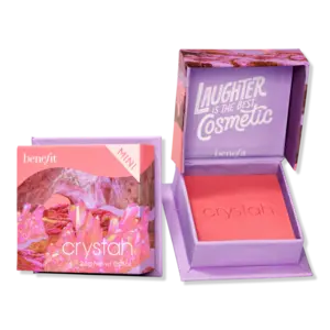 BENEFIT COSMETICS Wanderful World Silky-soft Powder Blush Mini - Crystah