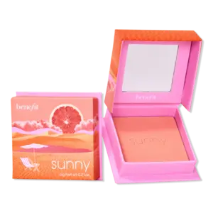 BENEFIT COSMETICS Silky-soft Powder Blush - Sunny