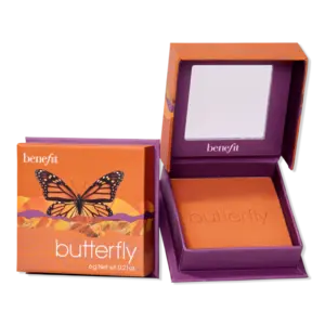 BENEFIT COSMETICS Silky-soft Powder Blush - Butterfly