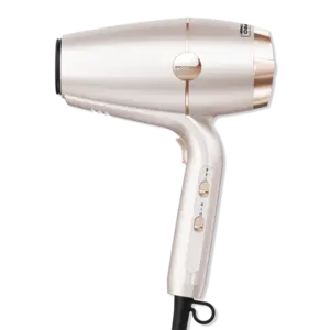 CONAIR Infinitipro Smoothwrap Hair Dryer With Dual Ion Therapy - Light Pink Metallic