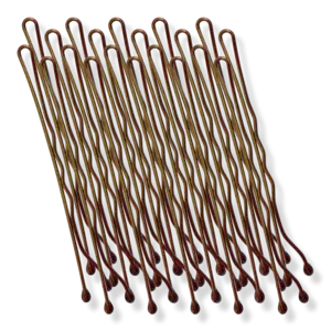 KITSCH Bobby Pin Set - Brown