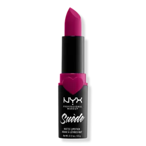 NYX PROFESSIONAL MAKEUP Suede Matte Lipstick Lightweight Vegan Lipstick - Clinger