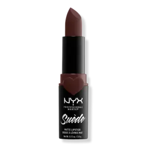 NYX PROFESSIONAL MAKEUP Suede Matte Lipstick Lightweight Vegan Lipstick - Cold Brew