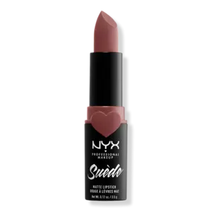 NYX PROFESSIONAL MAKEUP Suede Matte Lipstick Lightweight Vegan Lipstick - Brunch Me