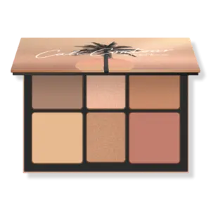 Smashbox Cali Contour Blush, Highlighter, & Bronzer Face Palette - Light/medium