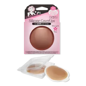 HOLLYWOOD FASHION SECRETS Silicone Coverups - Dark
