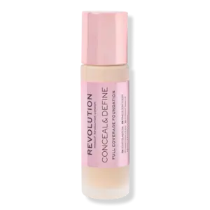 REVOLUTION BEAUTY Conceal & Define Full Coverage Foundation F5