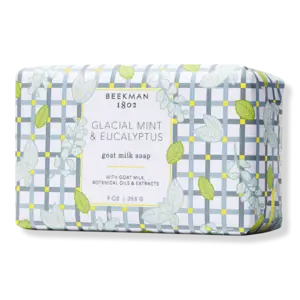 BEEKMAN 1802 Goat Milk Soap With Botanical Oils & Extracts Glacial Mint & Eucalyptus - One-color
