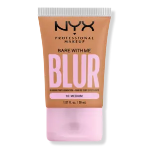 NYX PROFESSIONAL MAKEUP Bare With Me Blur Tint Soft Matte Foundation - 10: Medium