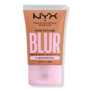 NYX PROFESSIONAL MAKEUP Bare With Me Blur Tint Soft Matte Foundation - 11: Medium Neutral