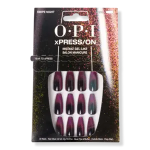 OPI Xpress/on Special Effect Press On Nails - Swipe Night