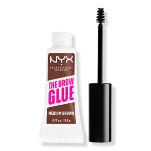 NYX PROFESSIONAL MAKEUP The Brow Glue Laminating Setting Gel - Medium Brown
