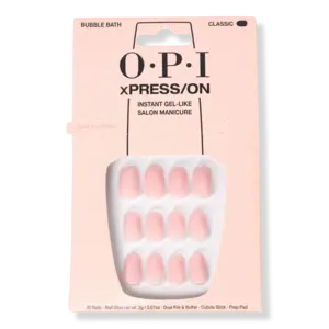 OPI Xpress/on Solid Color Press On Nails - Bubble Bath
