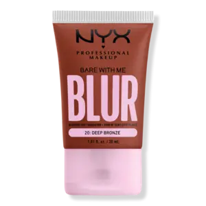NYX PROFESSIONAL MAKEUP Bare With Me Blur Tint Soft Matte Foundation - 20: Deep Bronze