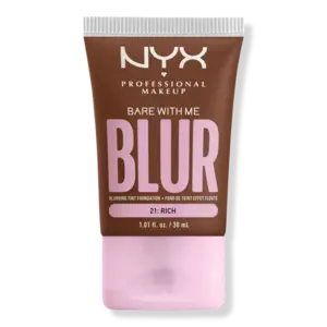 NYX PROFESSIONAL MAKEUP Bare With Me Blur Tint Soft Matte Foundation 21: Rich