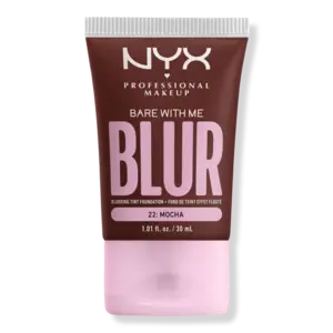 NYX PROFESSIONAL MAKEUP Bare With Me Blur Tint Soft Matte Foundation - 22: Mocha