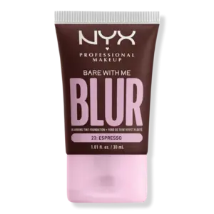 NYX PROFESSIONAL MAKEUP Bare With Me Blur Tint Soft Matte Foundation 23: Espresso