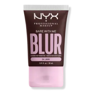 NYX PROFESSIONAL MAKEUP Bare With Me Blur Tint Soft Matte Foundation - 24: Java