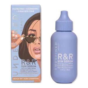 UNDEFINED BEAUTY R&r Sun Serum Tinted Mineral Spf 50 Pa - Medium