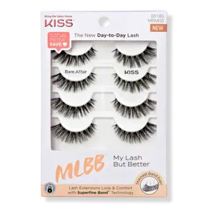Kiss My Lash But Better False Eyelashes Multipack Bare Affair - One-color