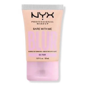NYX PROFESSIONAL MAKEUP Bare With Me Blur Tint Soft Matte Foundation - 02: Fair
