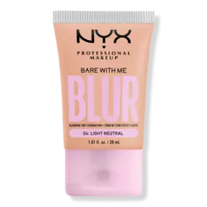 NYX PROFESSIONAL MAKEUP Bare With Me Blur Tint Soft Matte Foundation - 04: Light Neutral