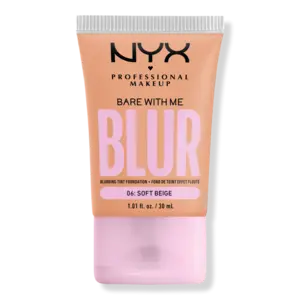 NYX PROFESSIONAL MAKEUP Bare With Me Blur Tint Soft Matte Foundation - 06: Soft Beige