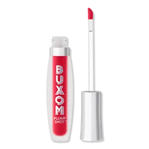 BUXOM Plump Shot Plumping And Smoothing Lip Serum Gloss With Peptides And Hyaluronic Acid - Cherry Pop