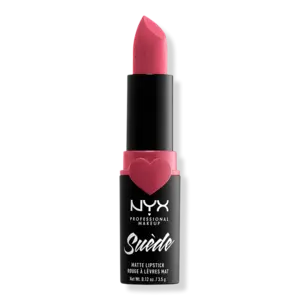 NYX PROFESSIONAL MAKEUP Suede Matte Lipstick Lightweight Vegan Lipstick - Cannes
