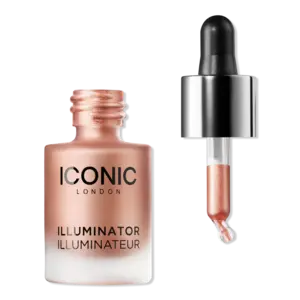 ICONIC LONDON Illuminator Liquid Shimmer Highlighter Drops - Blush