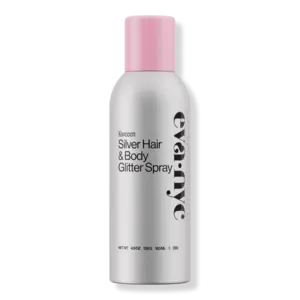 EVA NYC Kweeen Silver Glitter Spray - One-color