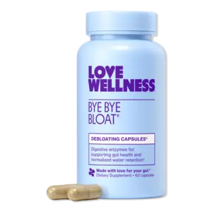 LOVE WELLNESS Bye Bye Bloat: Debloating Capsules - One-color