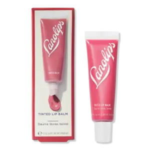 LANOLIPS Tinted Lip Balm - Rhubarb