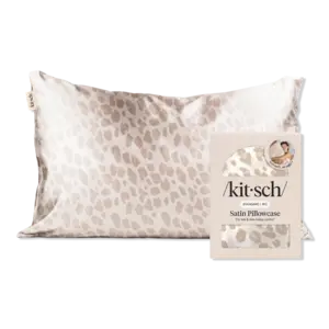 KITSCH Satin Pillowcase - Leopard