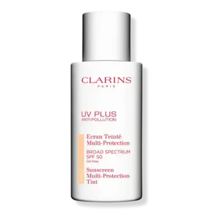 Clarins Uv Plus Anti-pollution Tinted Face Sunscreen Spf 50 - Light