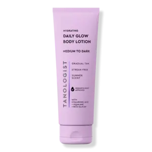 TANOLOGIST Hydrating Daily Glow Gradual Self Tan Body Lotion - Medium To Dark