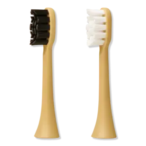 MOON Electric Toothbrush Head Refills 2 Pack - Gold