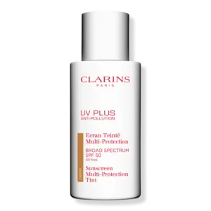 Clarins Uv Plus Anti-pollution Tinted Face Sunscreen Spf 50 - Deep