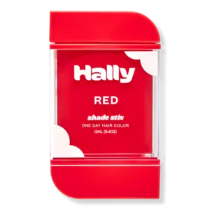 HALLY Shade Stix Temporary Wash Out Hair Color - Red