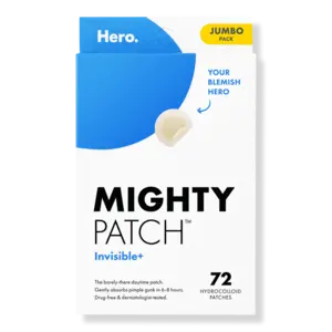 HERO COSMETICS Mighty Patch Invisible+ Daytime Hydrocolloid Acne Pimple Patches - One-color