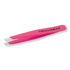 TWEEZERMAN Mini Slant Tweezers - Neon Pink