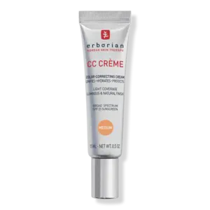 ERBORIAN Cc Cream Color-corrector For Natural Luminous Finish With Korean Centella Asiatica Extract - Medium