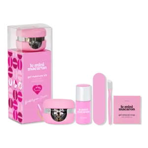 LE MINI MACARON 1-step Diy Glossy Gel Manicure Kit - Bubblegum Crush