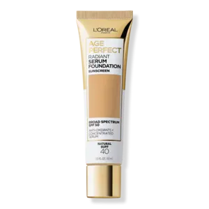 L'OREAL Age Perfect Radiant Serum Foundation - 40 Natural Buff