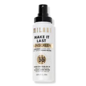 MILANI Make It Last Sunscreen Sunscreen Setting Spray Spf 30 - One-color