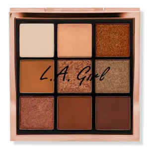 L.A. GIRL Keep It Playful 9 Colors Eyeshadow Palette - Foreplay